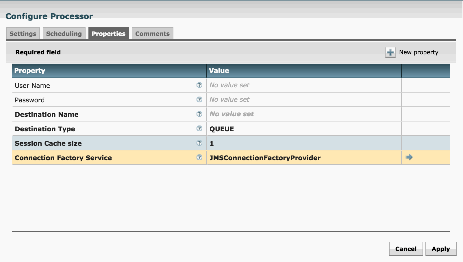 Solved: Custom JMS factory configuration in Apache NiFi - Cloudera Community - 159122