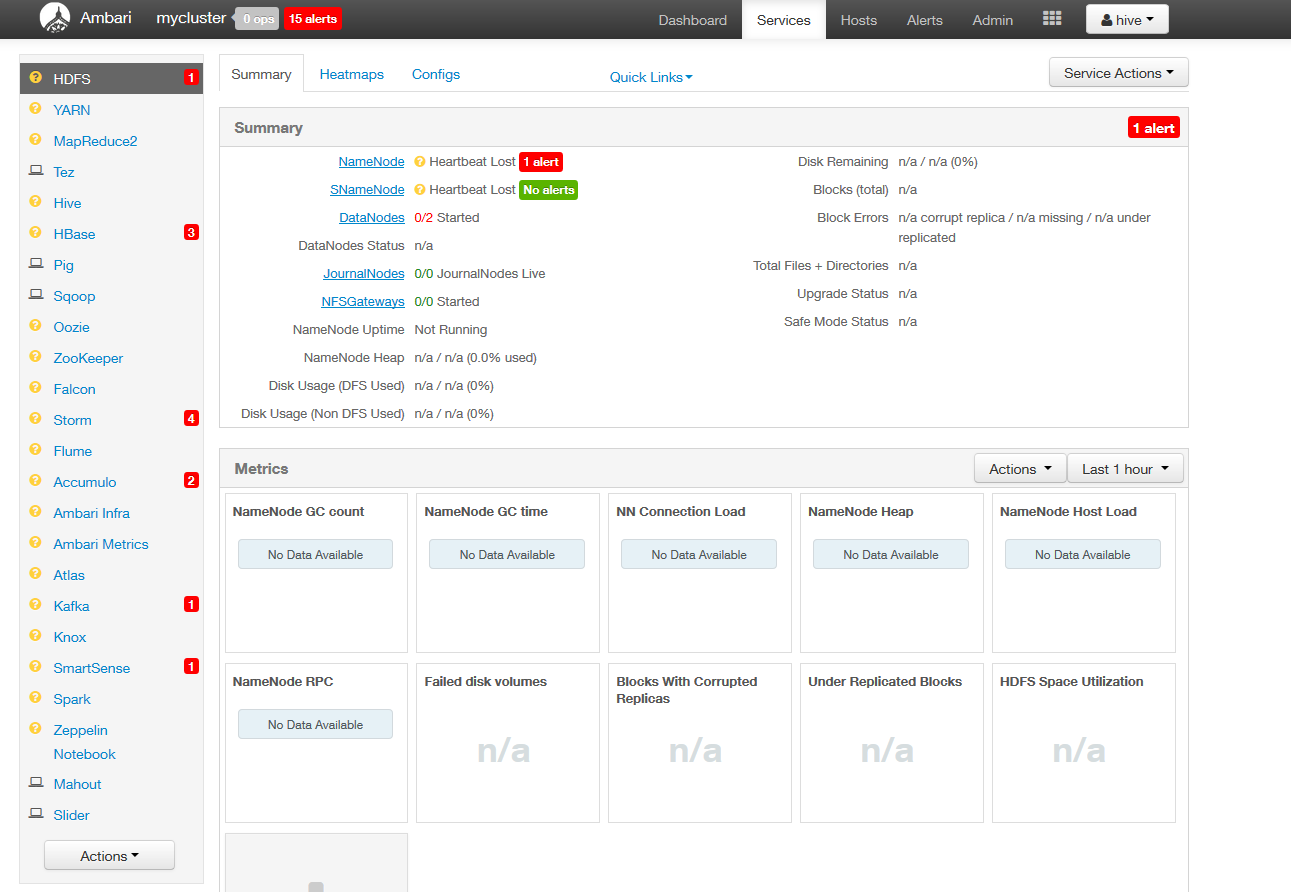 Solved: Ambari UI display datanode status as Stopped - Cloudera Community - 153197