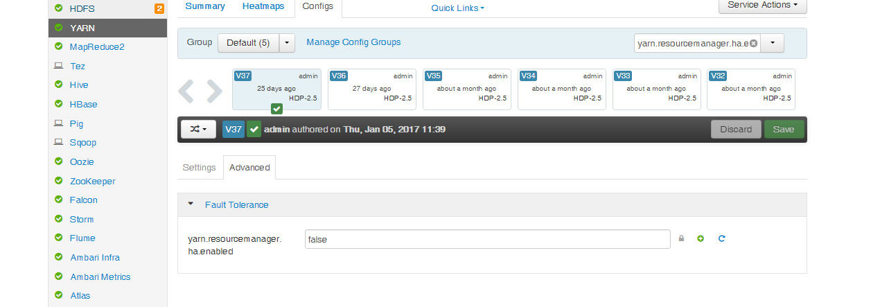 Solved: yarn resource manage HA not working - Cloudera Community - 150899