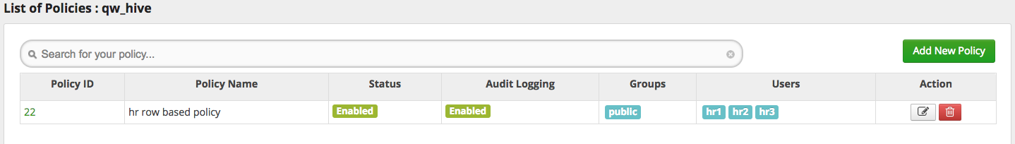 Solved: Ranger Hive row level filter policy prevent INSERT... - Cloudera Community - 146962