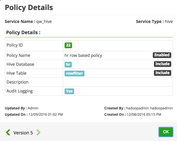 Solved: Ranger Hive row level filter policy prevent INSERT... - Cloudera Community - 146962