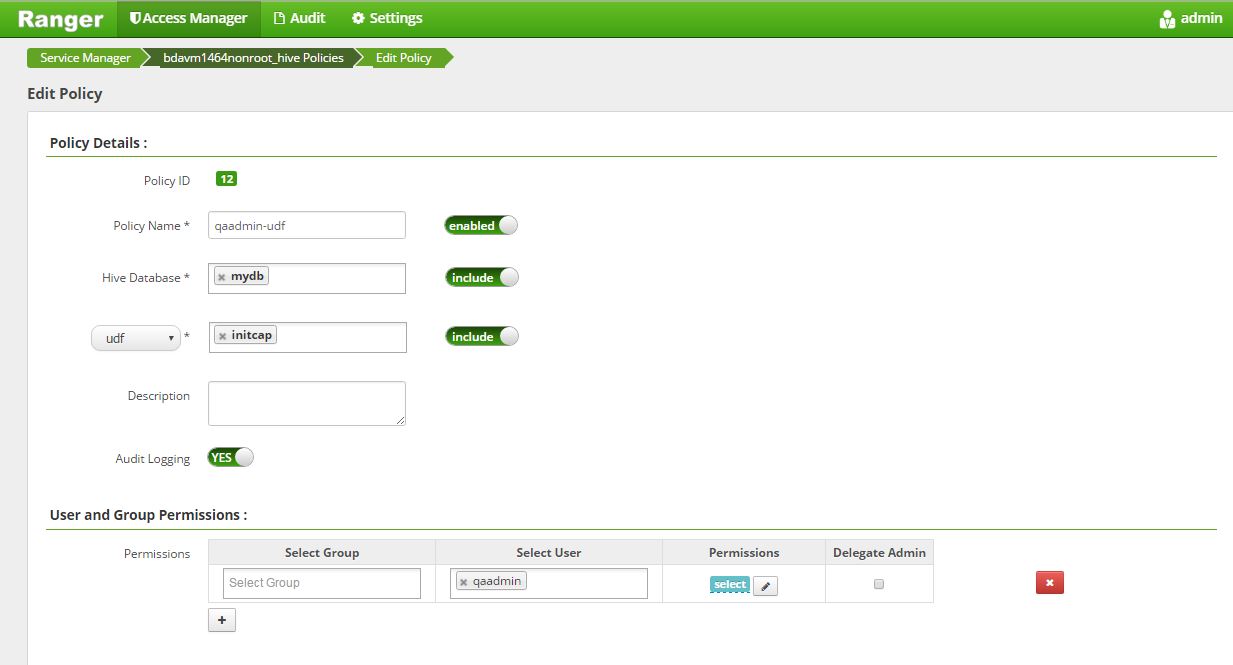 Solved: Managing Hive UDFs Using Ranger - Cloudera Community - 144854