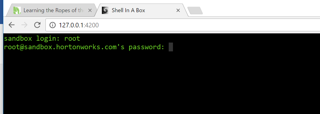 Solved: Sandbox First Time Login : Cannot Type in Password - Cloudera Community - 142879