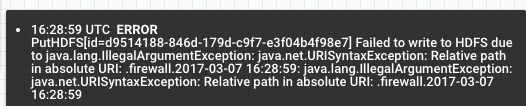 Solved Relative Path In Absolute Uri Error Cloudera Community 141720