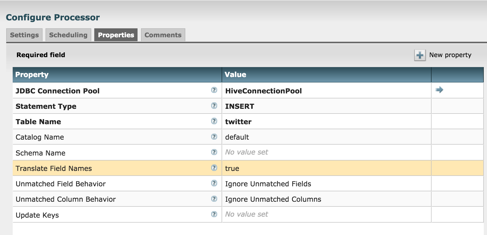 Solved Convertjsontosql In Apache Nifi For Sending To Put Cloudera Community 139255