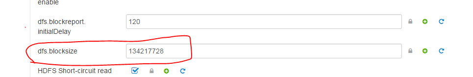 Solved: want to decrease block size in HDP ambari , what a... - Cloudera Community - 135987