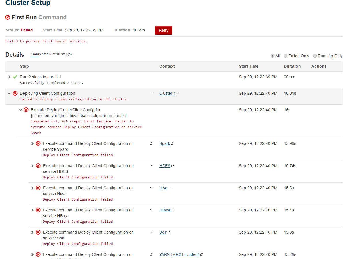 Solved: Deploy cloudera CM build cluster in AWS failed - Cloudera Community - 45776