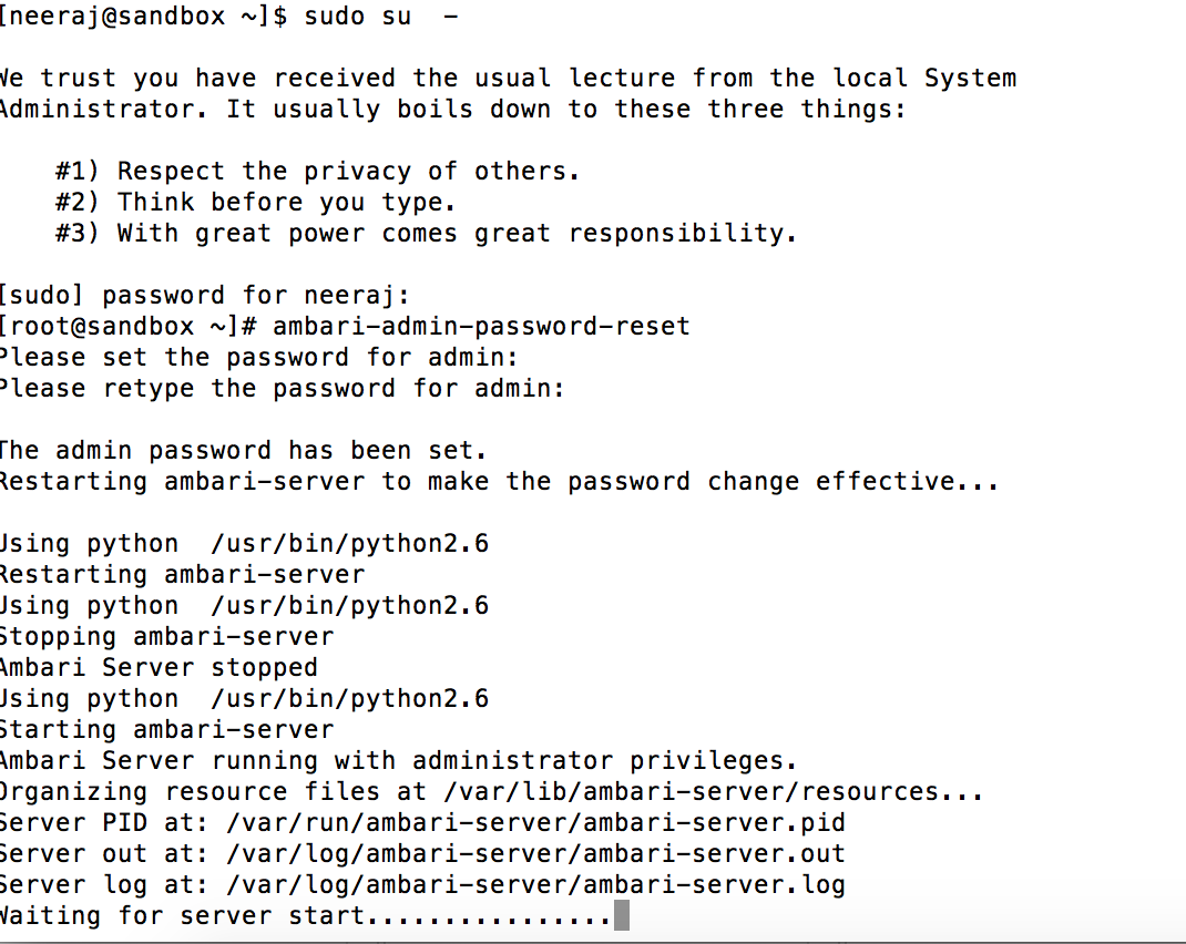 Solved: default username/password for Ambari? - Cloudera Community - 129731
