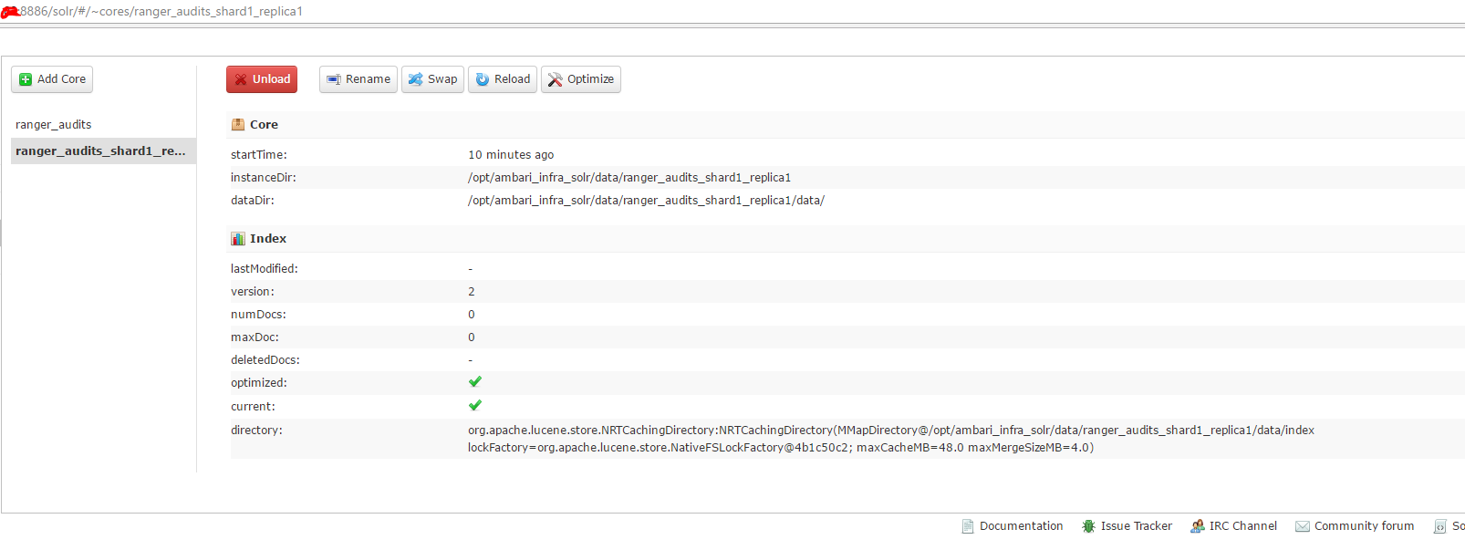 Solved: Ranger audit to Solr problem - Cloudera Community - 129257