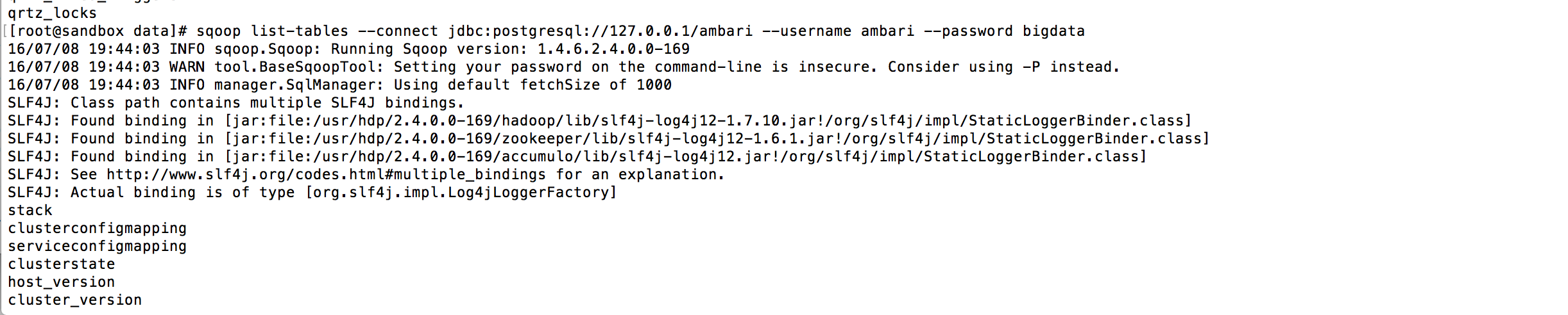 Solved: Sqoop Query returns Backend I/O Exception - Cloudera Community - 114370