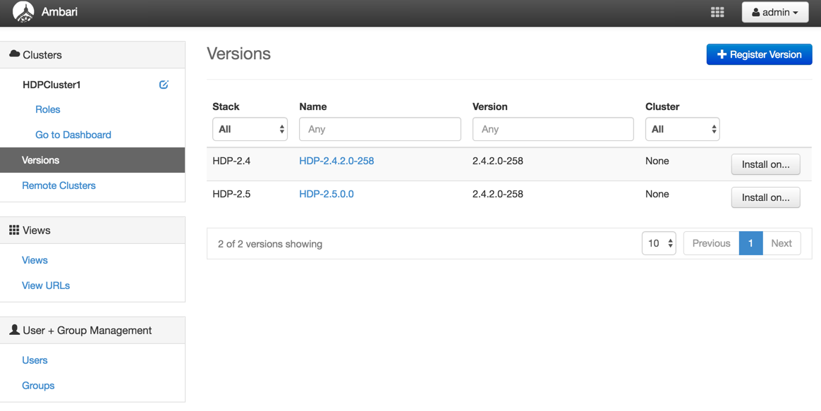 Solved: How to delete ambari-server's stack version in clu... - Cloudera Community - 107030