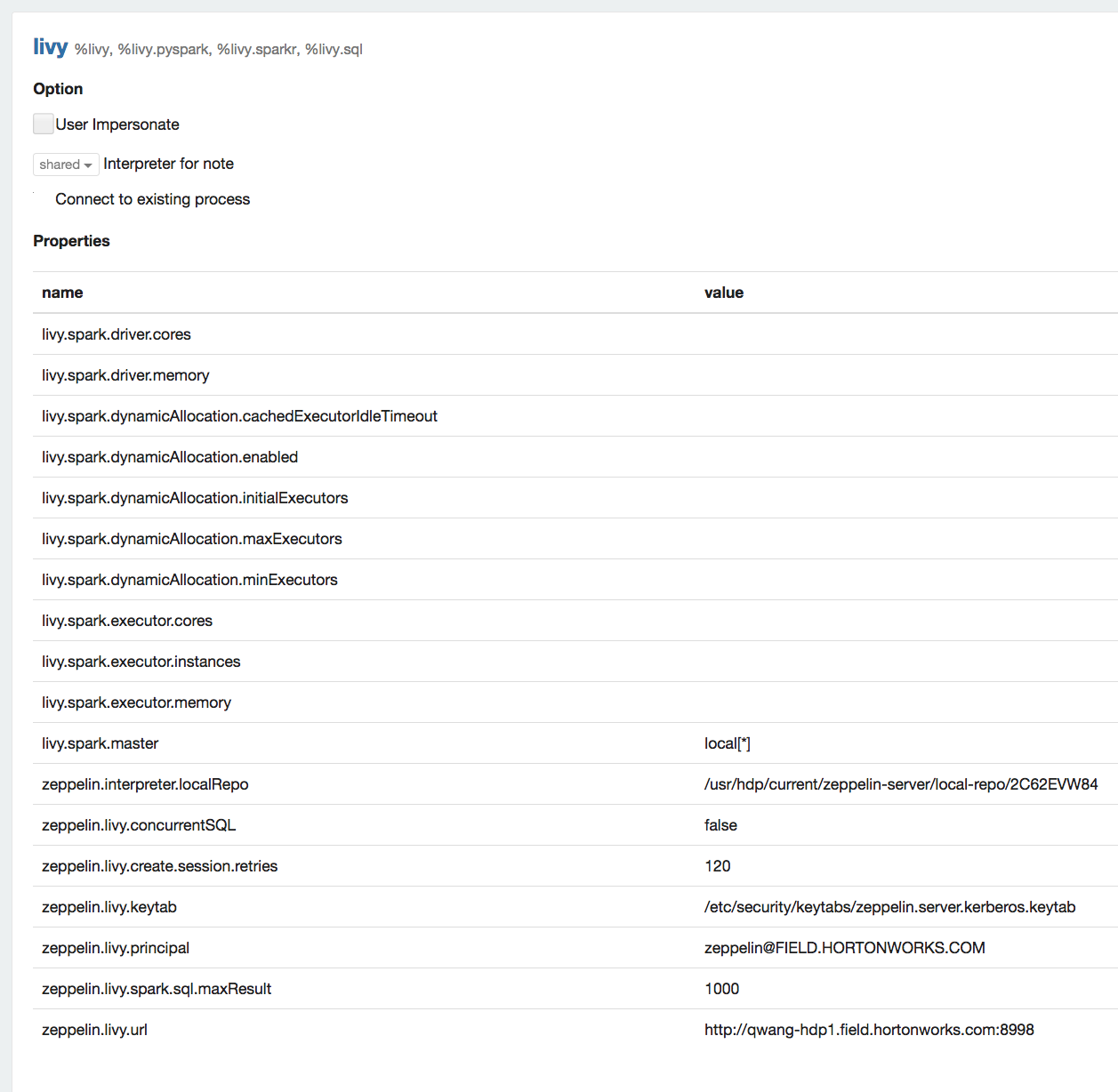 Solved: Zeppelin livy interpreter not working with Kerbero... - Cloudera Community - 105426