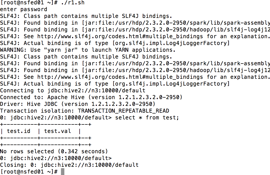 Solved: Beeline sample with -u -f -n -p - Cloudera Community - 96806