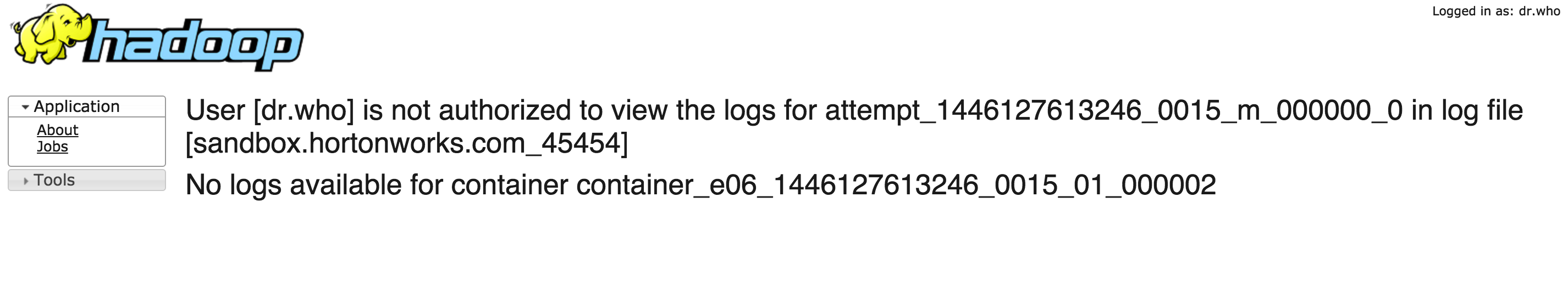 Solved Tip When You Get A Message In Job Log User Dr W Cloudera Community 96225 5577