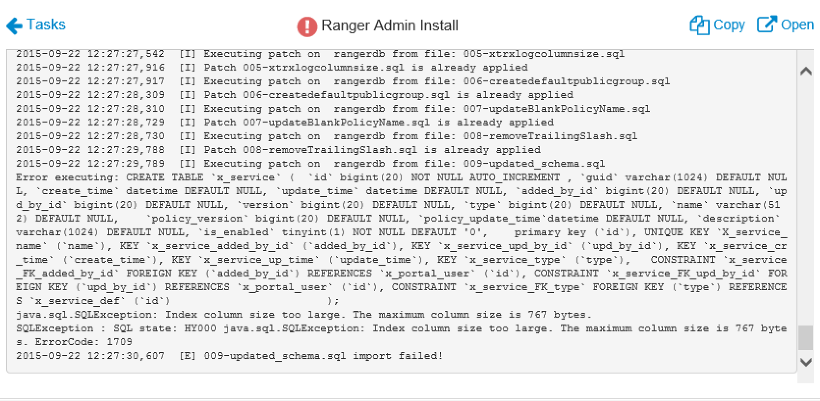 Solved: Problem installing Ranger - Cloudera Community - 94181