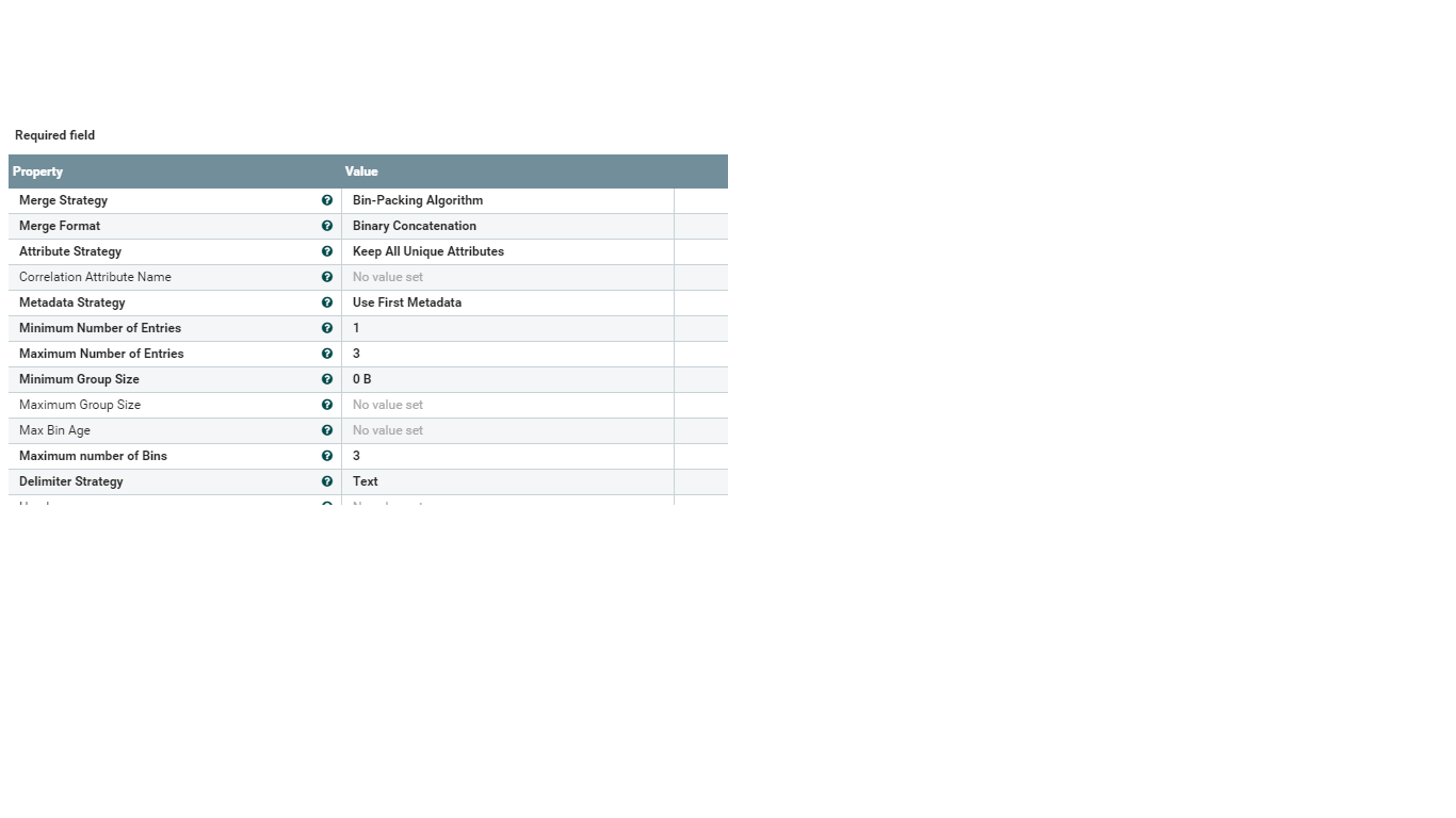 Nifi MergeContent processor with PutFile (Error: f... - Cloudera Community - 286164