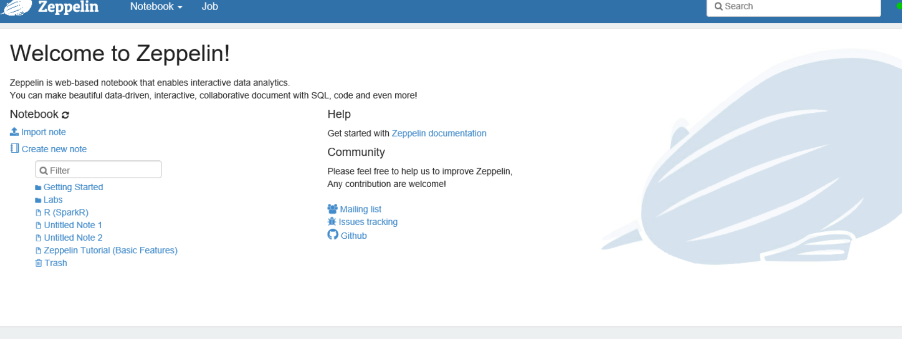 Solved: Unable to create the notebook in zeppelin . - Cloudera Community - 286172