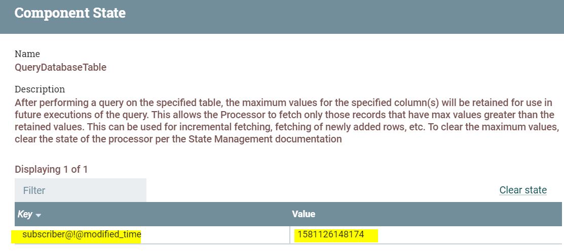 How to display the delta changes for a db using ni... - Cloudera ...