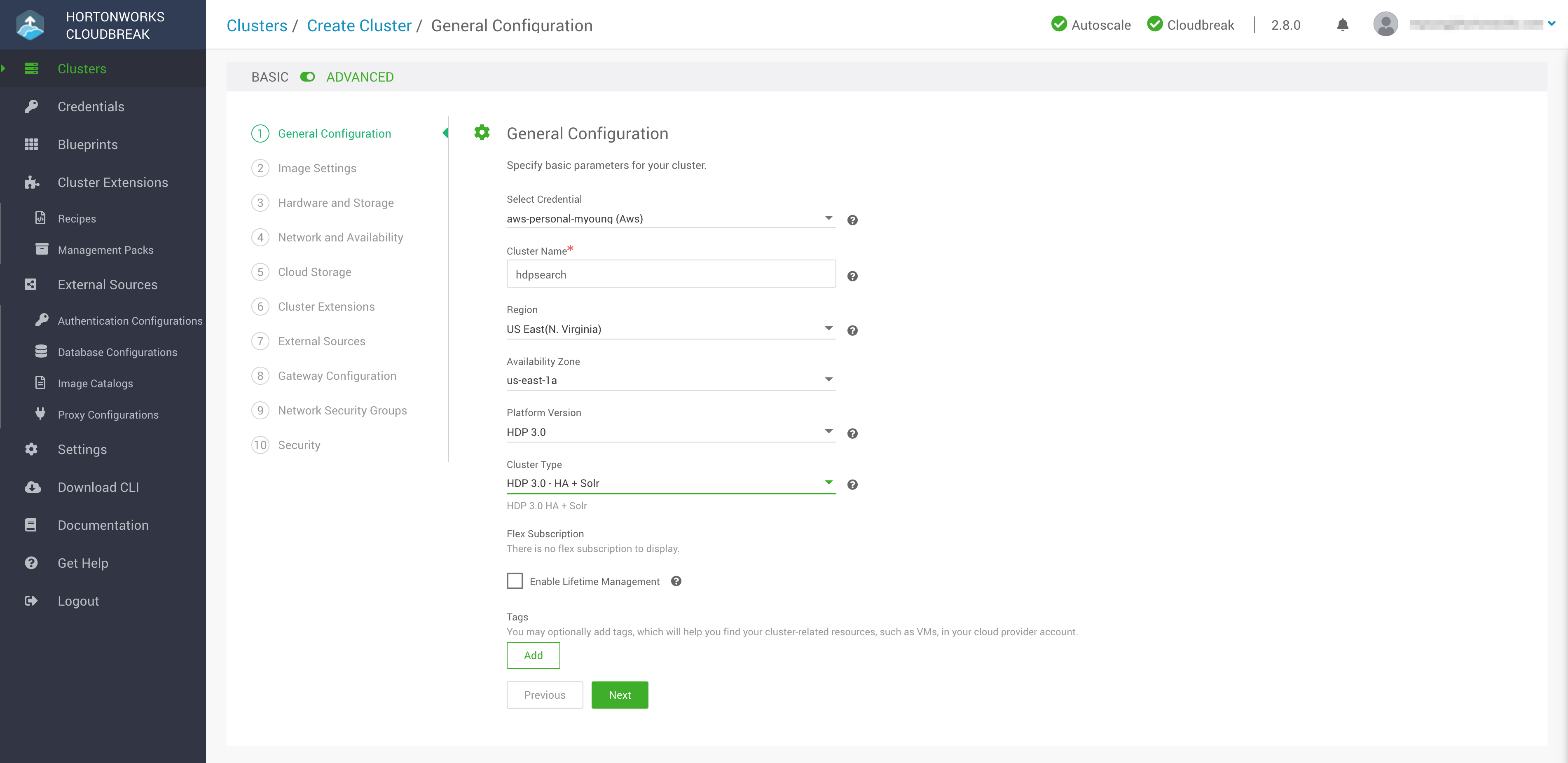 Using Cloudbreak 2.8 TP to deploy an HDP 3.0 clust... - Cloudera Community - 249143