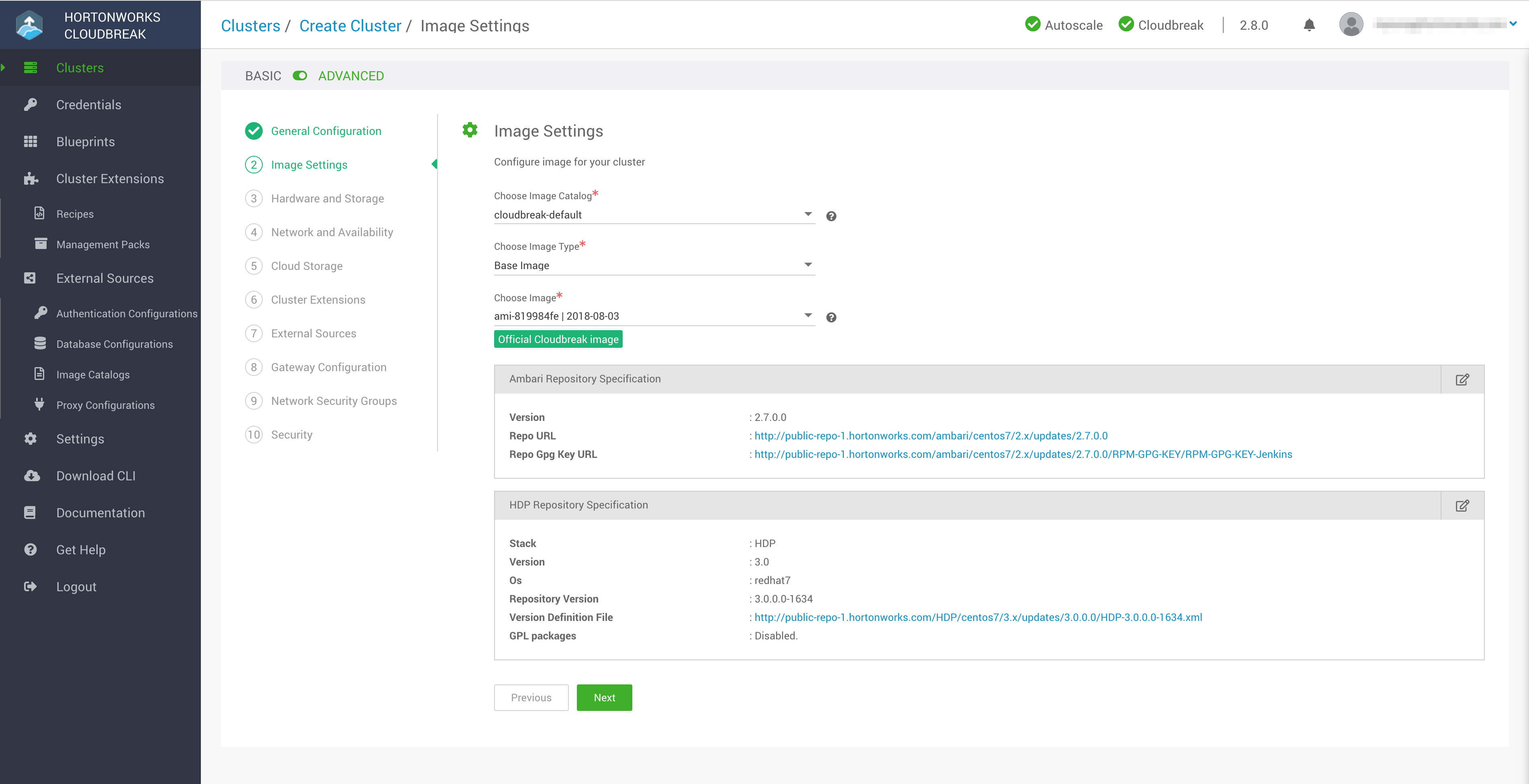Using Cloudbreak 2.8 TP to deploy an HDP 3.0 clust... - Cloudera Community - 249143