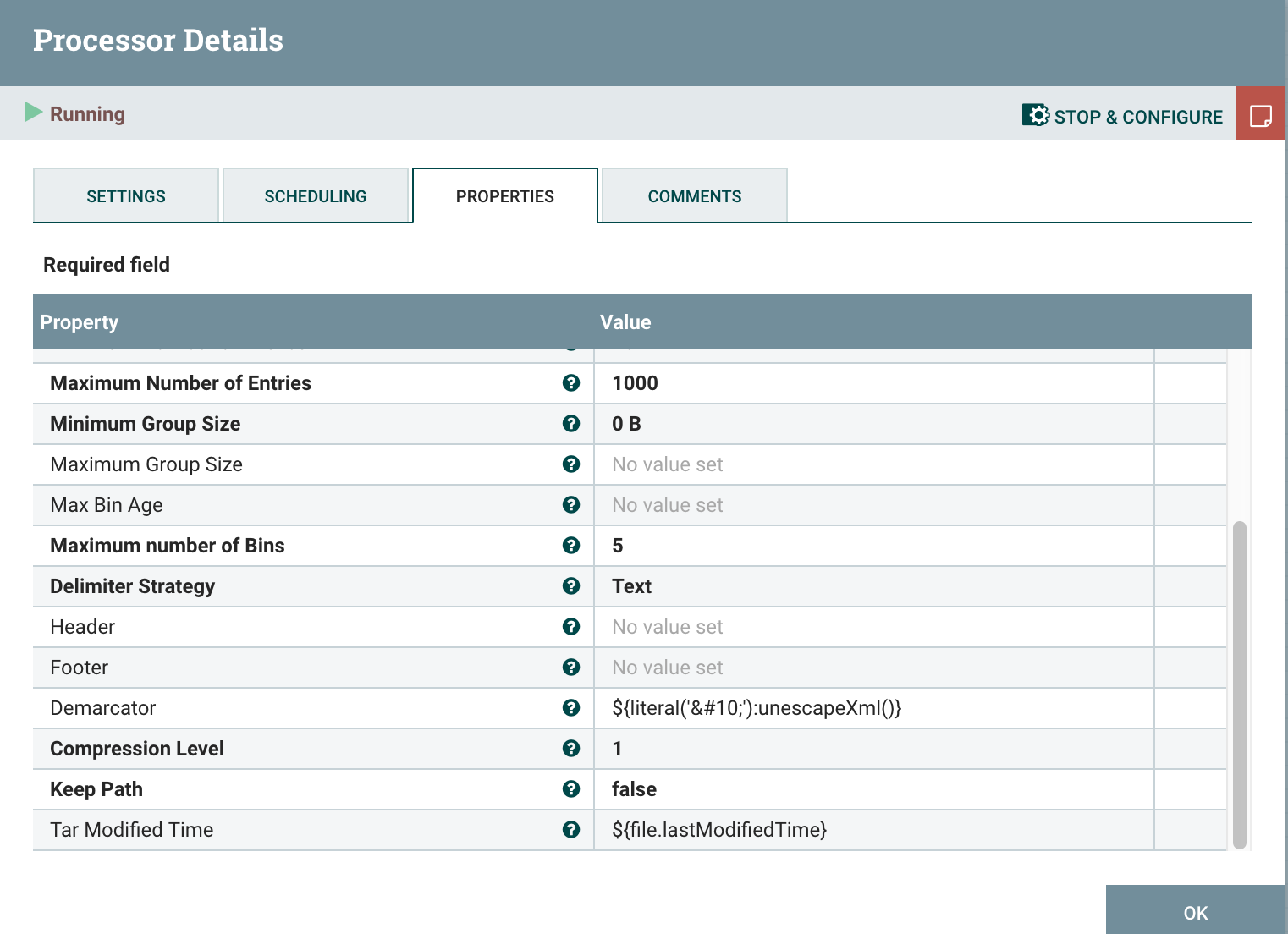 Adding newline when using mergecontent processor t... - Cloudera Community - 240863