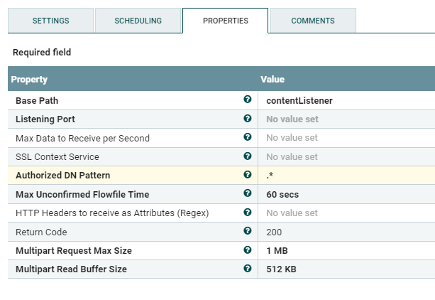 Solved: how to configure listenerhttp processor in NIFI - Cloudera Community - 297135