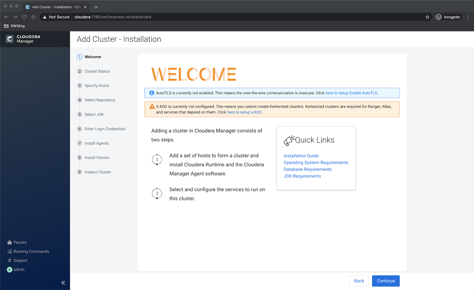 How to create a Centos7 CDP-DC Base VM for sandbox... - Cloudera ...