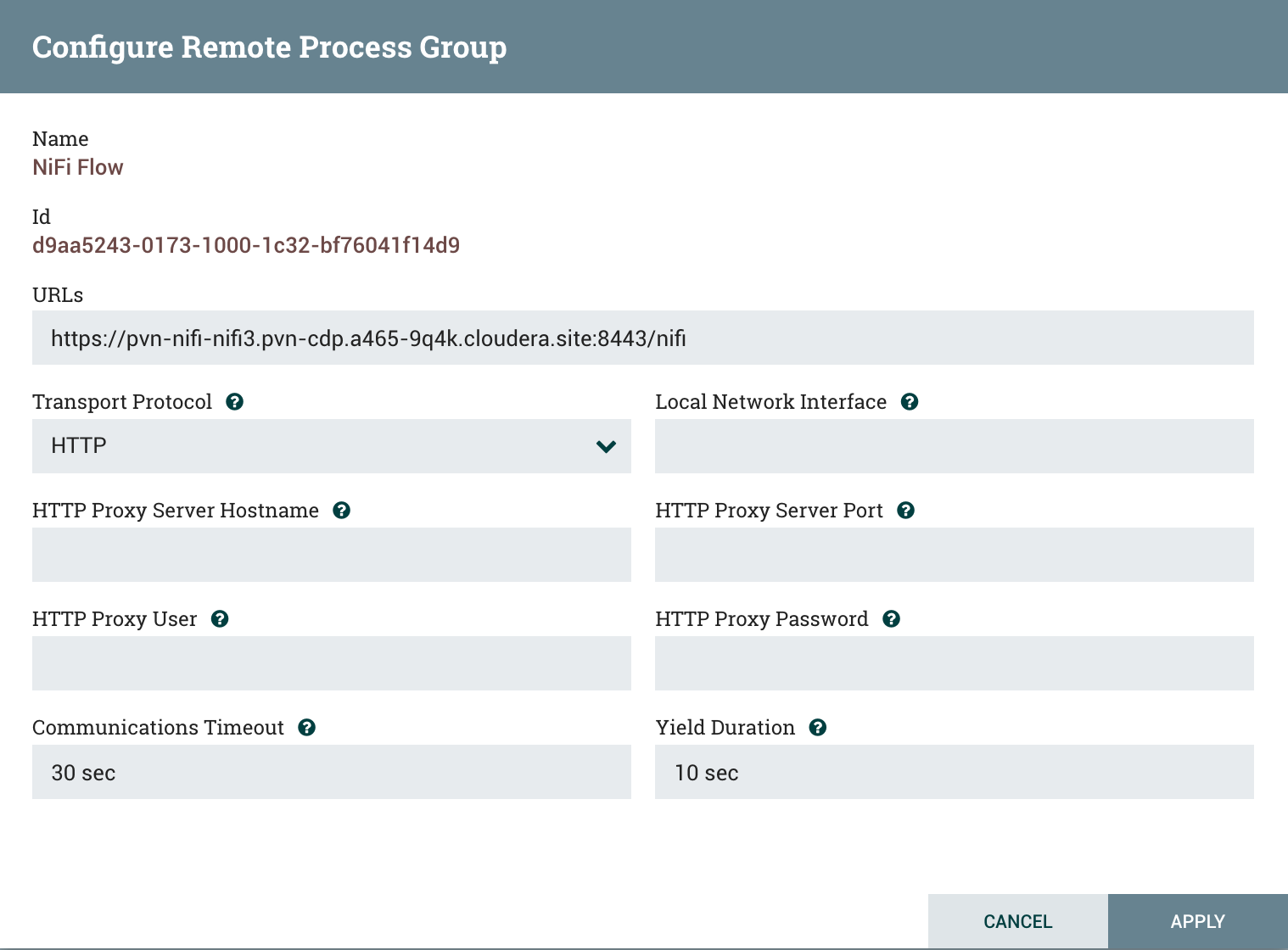 How to configure NiFi S2S from local machine to CD... - Cloudera Community - 301235