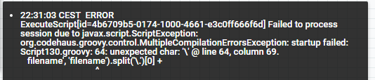 Use Nifi To Process Excel Spreadsheets In Automate Cloudera Community 247529