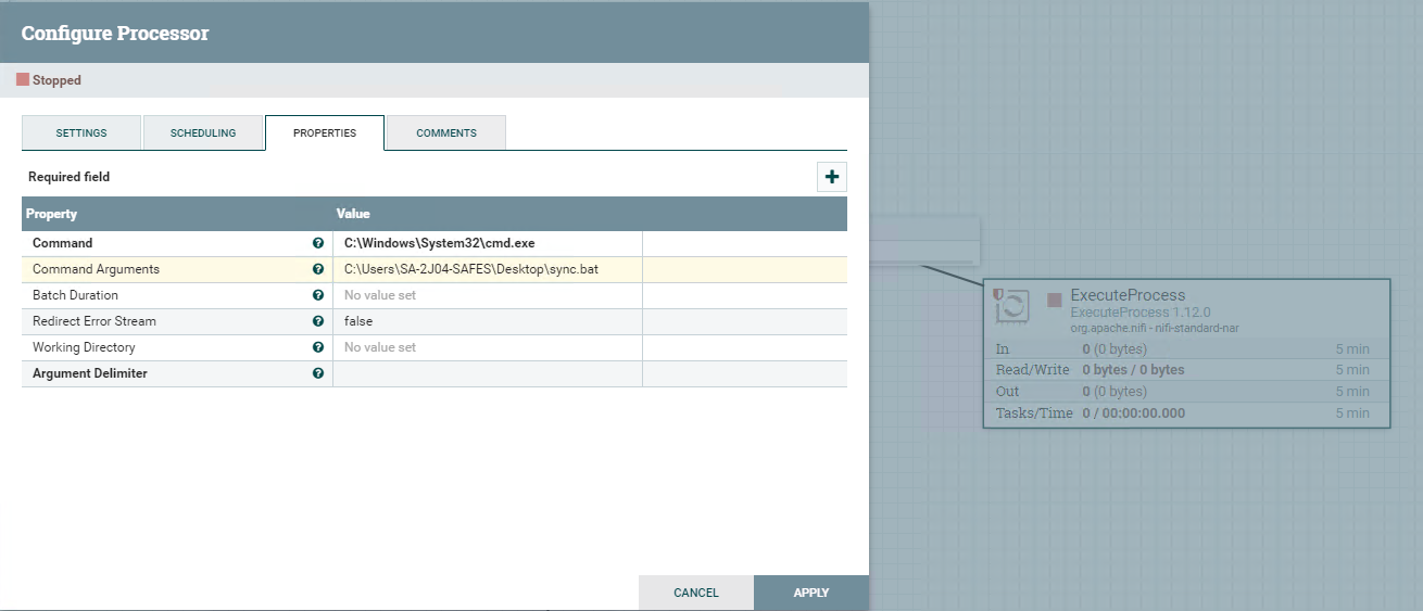 Nifi run cmd script (.bat) - Cloudera Community - 303193