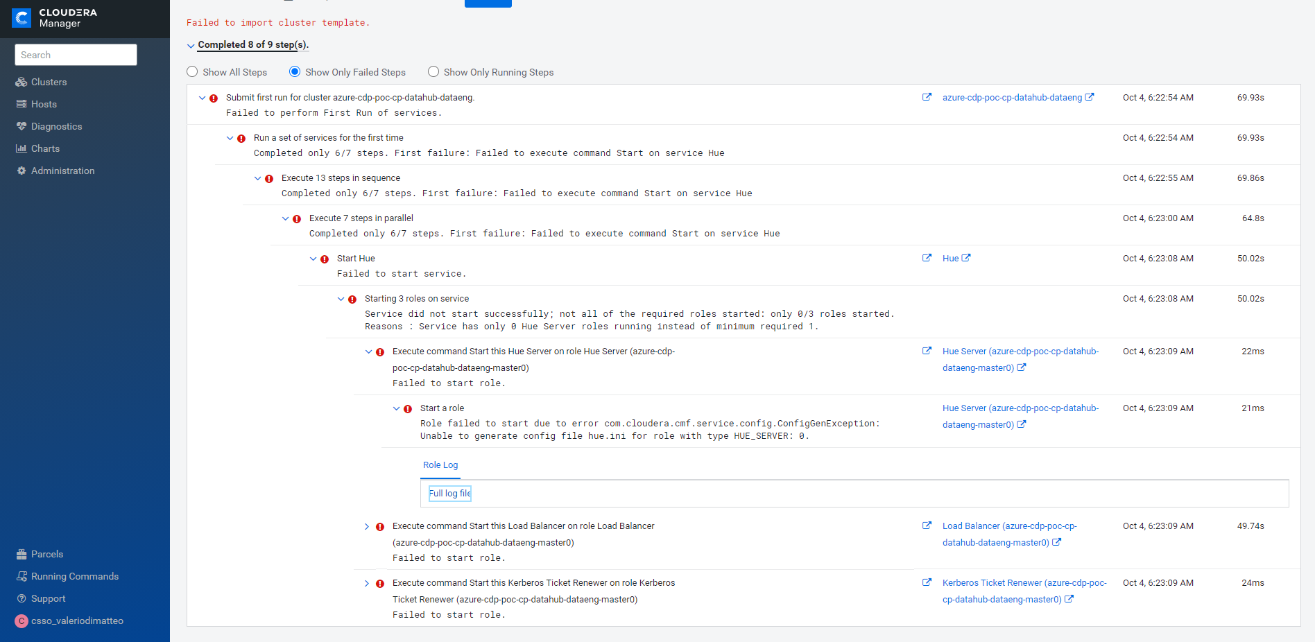 CDP on Azure: Creation failed (freelpa creation op... - Cloudera ...