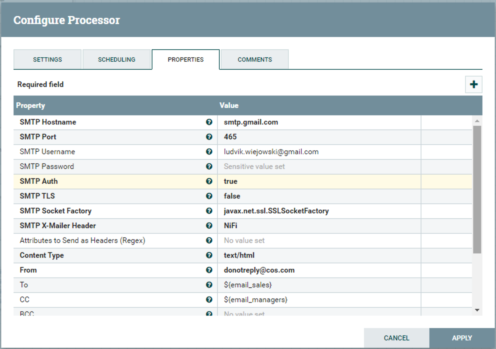 Solved: NiFi PutEmail sends an email with non utf-8 body t... - Cloudera Community - 304543