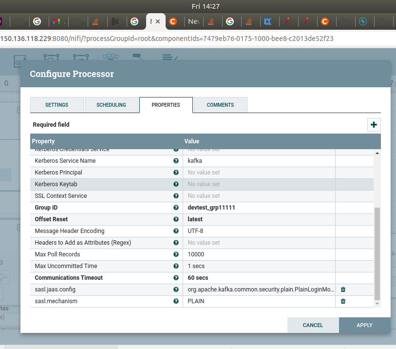 kafka sasl_ssl plaintext connection issue - Cloudera Community - 305172