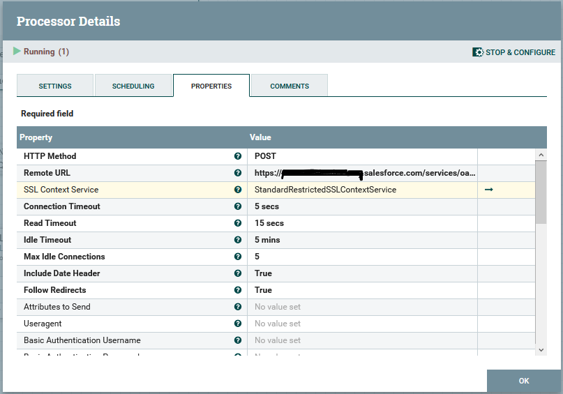 Solved: NiFi : InvokeHttp, authenticate to Salesforce's B... - Cloudera Community - 306636