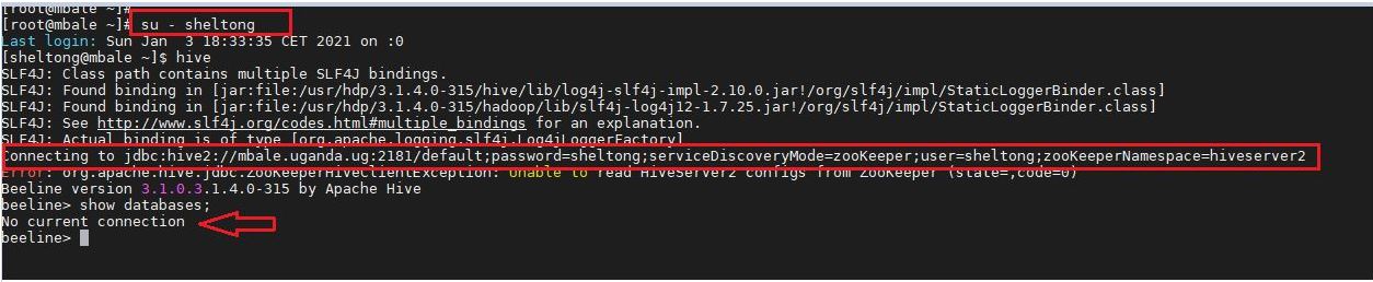 How To List All Hive Databases That I Have Access Cloudera