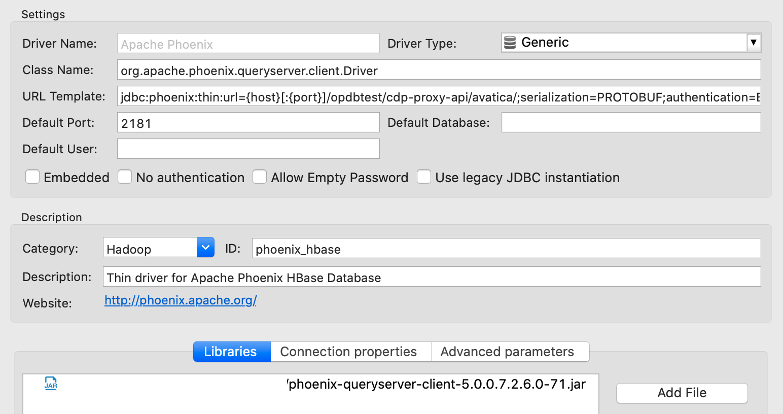 Connecting DBeaver to Cloudera Data Platform, Oper... - Cloudera ...