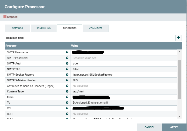 Solved: NiFi - is it possible to send an email with attach... - Cloudera Community - 192830