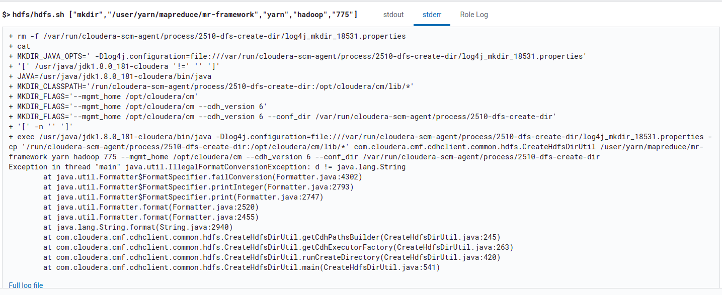 Failed to Install YARN MapReduce Framework JARs - Cloudera Community - 312197