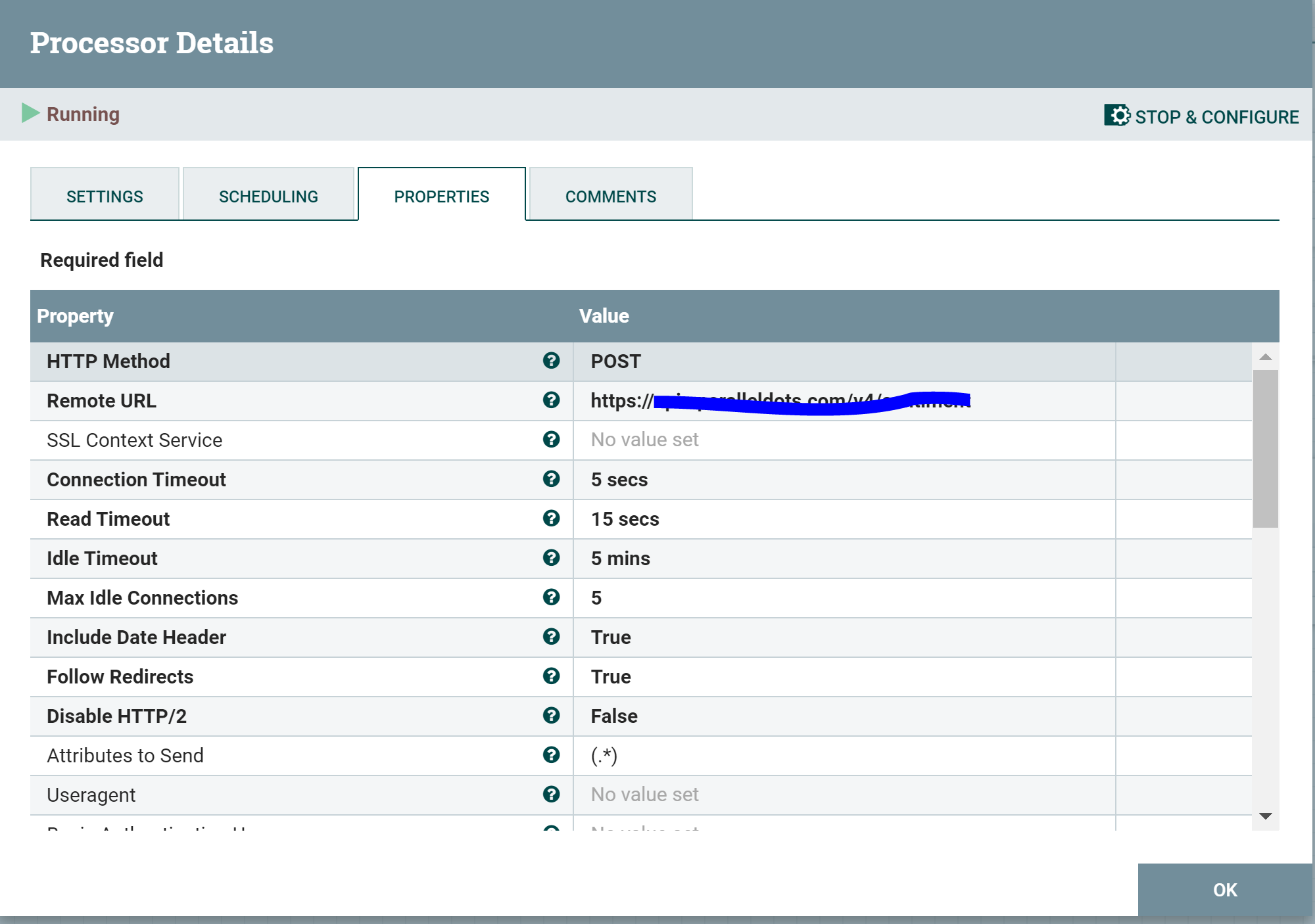 Solved: NIFI:Not able to POST using invokehttp, working pe ...