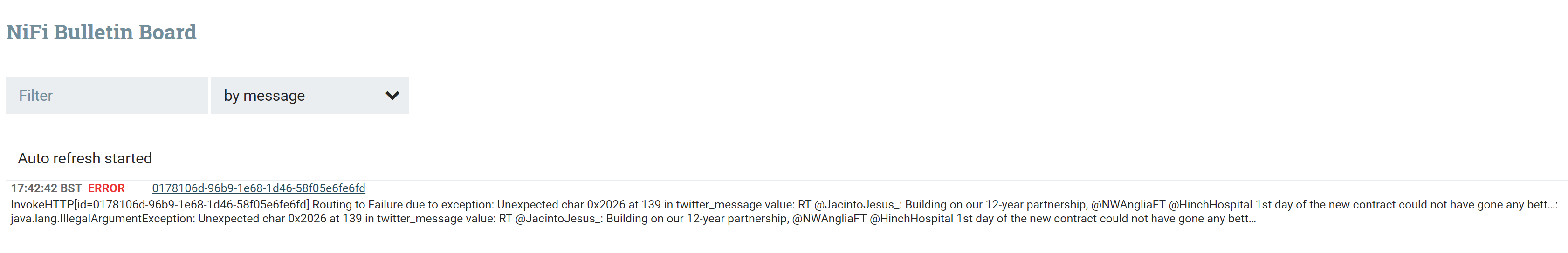 Solved: NIFI:Not able to POST using invokehttp, working pe... - Cloudera Community - 313950