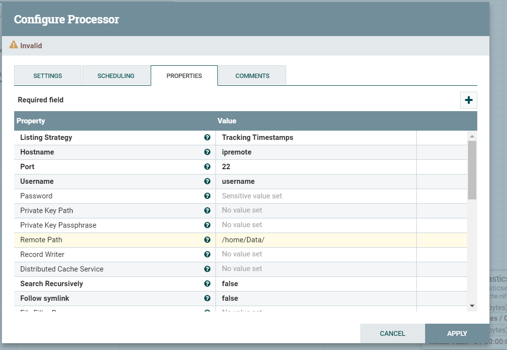 Solved: how to configure ListSFTP + FetchSFTP - Cloudera Community - 315939