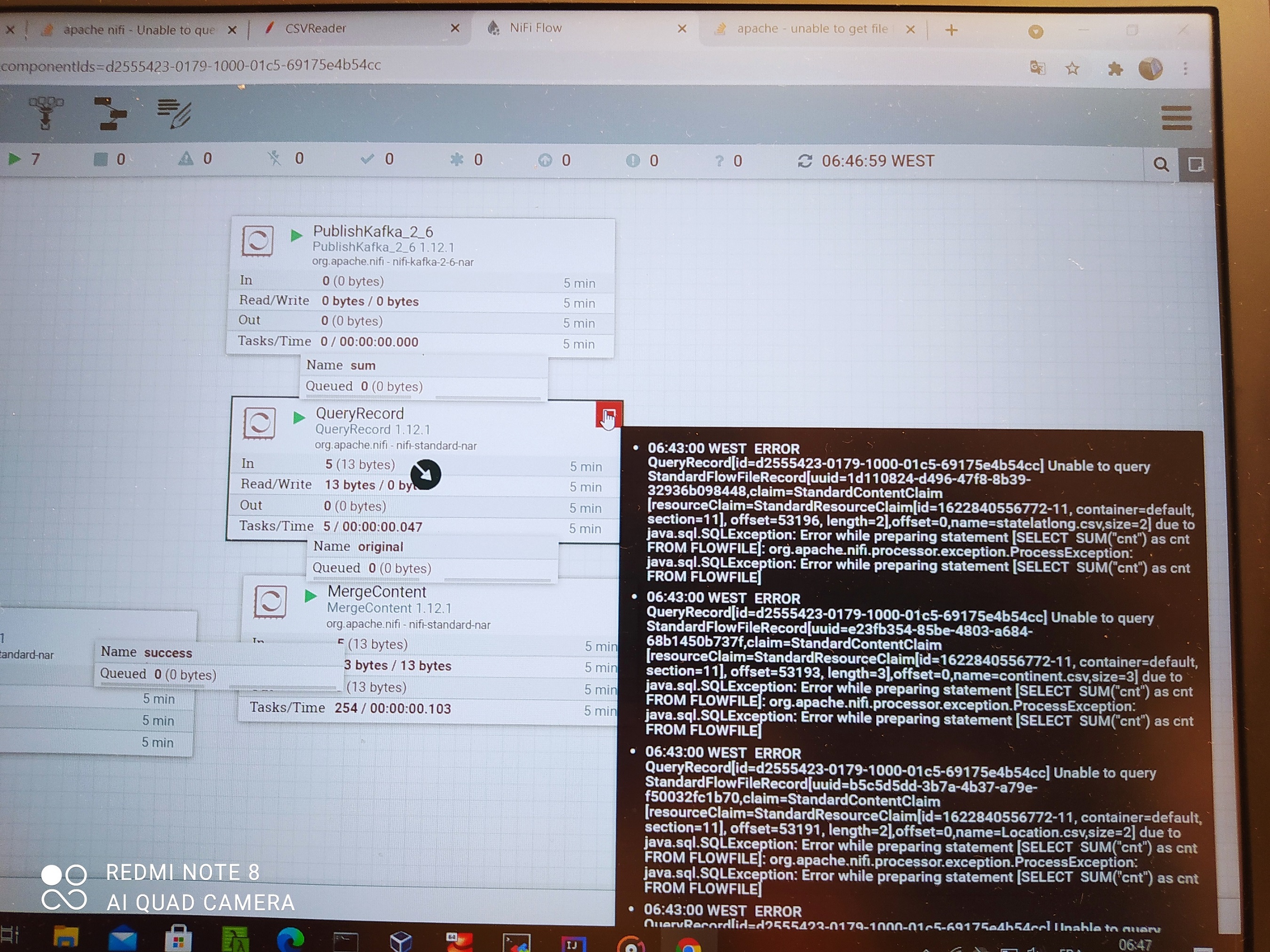 Nifi Queryrecord Error Cloudera Community 317696 