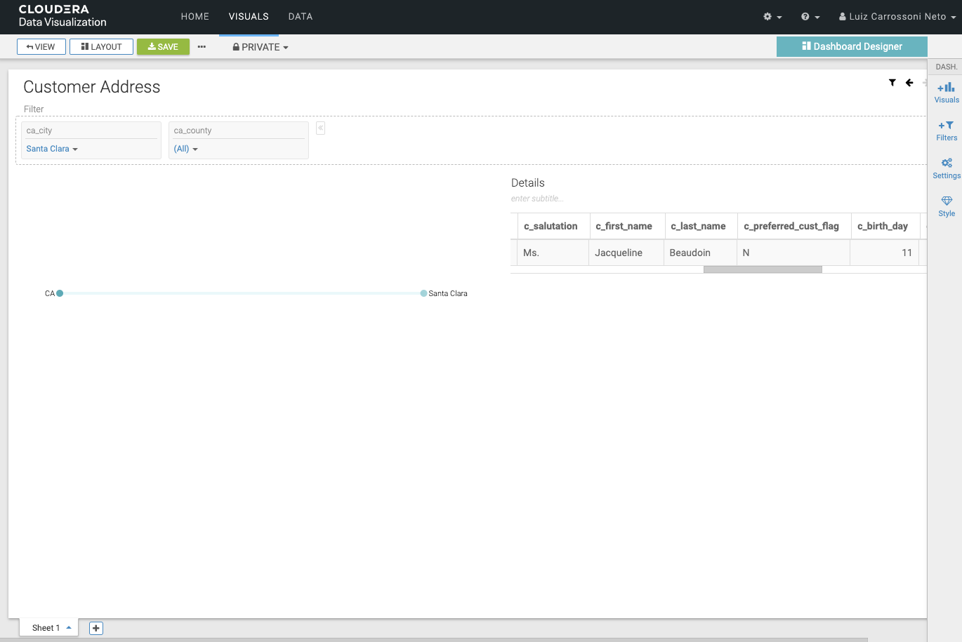 Accessing Cloudera Data Warehouse Created on Diffe... - Cloudera ...