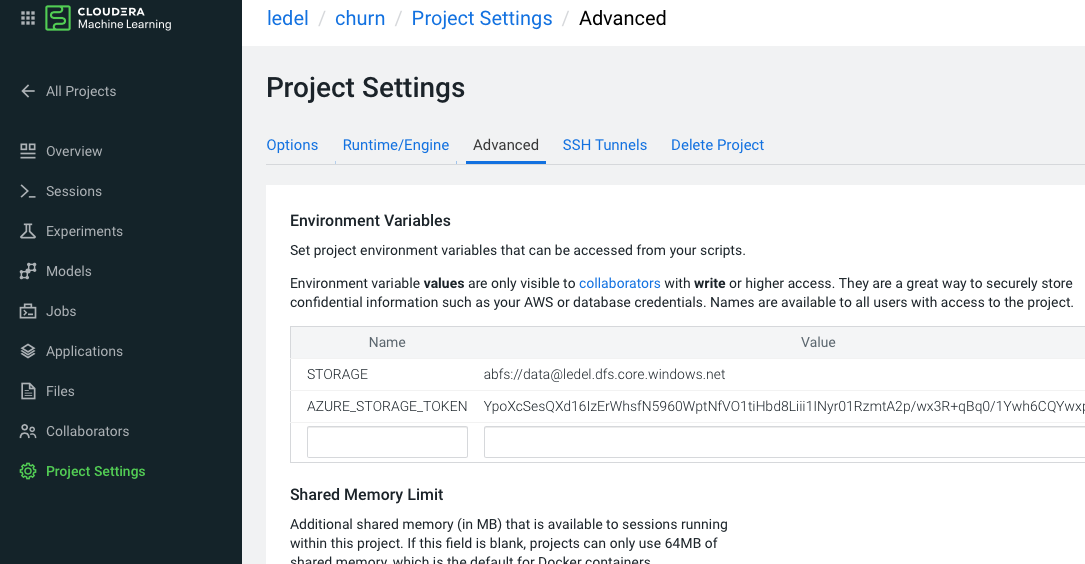 Browse ADSL storage in CML - Cloudera Community - 322391