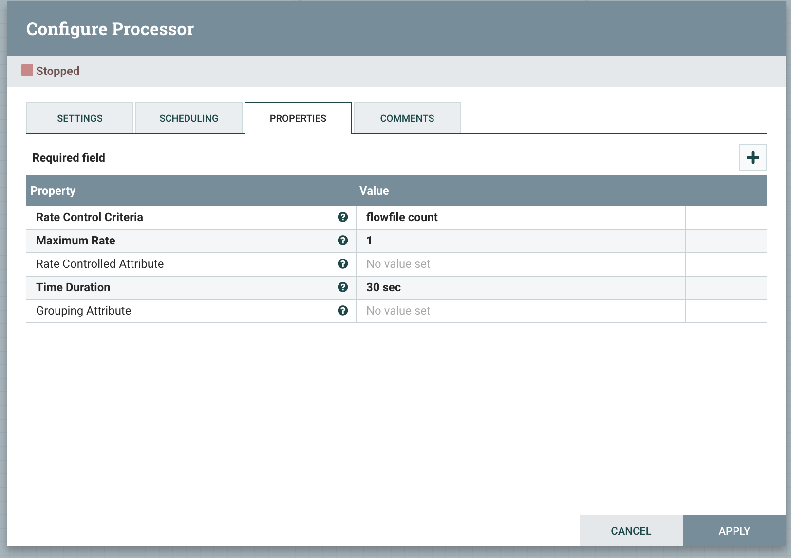 Solved: NIFI: Process 1 flowfile every x seconds, ignore/d... - Cloudera Community - 323896