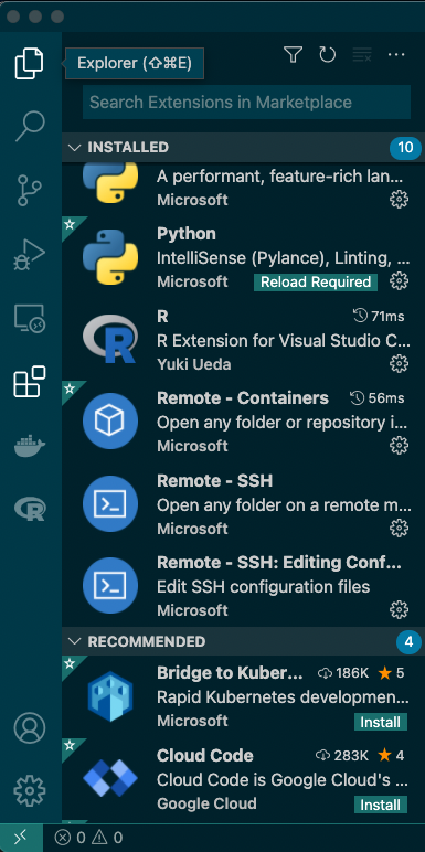 Using VS Code with CML/CDSW Runtimes - Cloudera Community - 324897