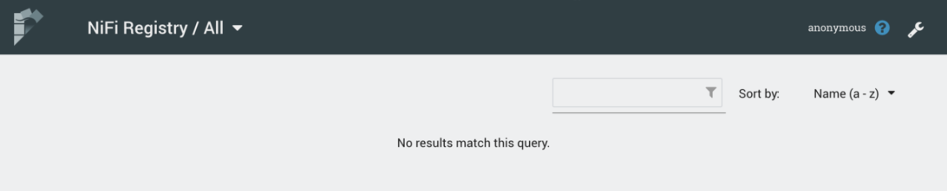 Nifi Registry - No Settings icone - unable to crea... - Cloudera ...