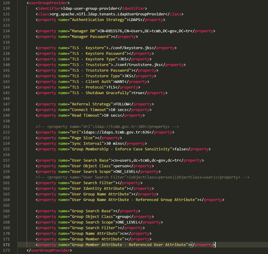 Solved: Nifi LDAPS Configuration - Cloudera Community - 329327