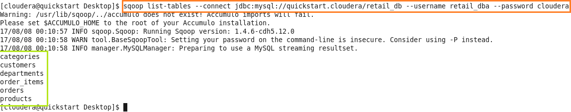 Solved: Exercise 1 Sqoop issue - Cloudera Community - 58367