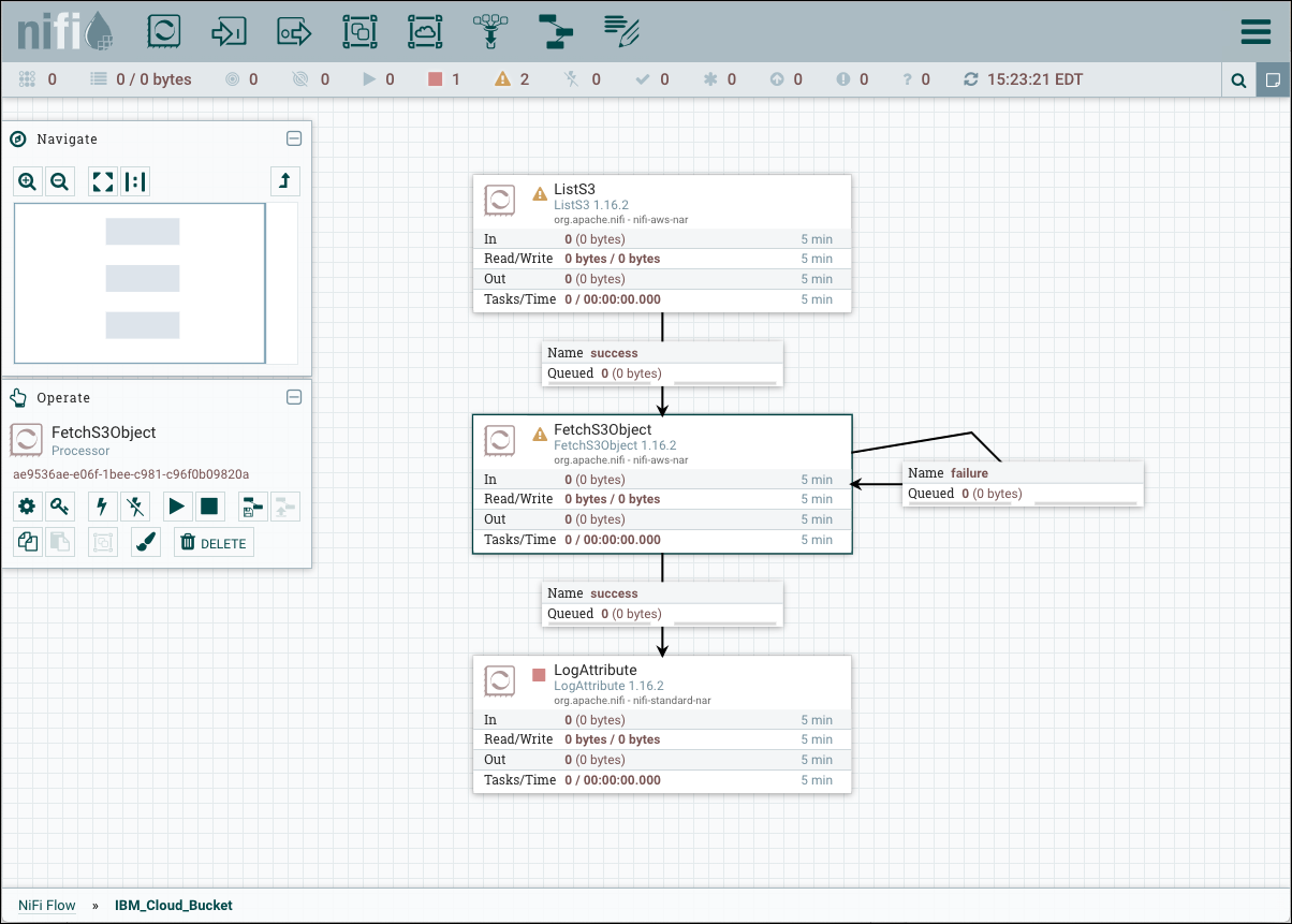 Fetch objects from an IBM Cloud S3 bucket using Ap... - Cloudera Community - 344478